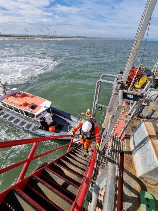 Navigating ground risks in an intertidal zone for UK wind farm ...