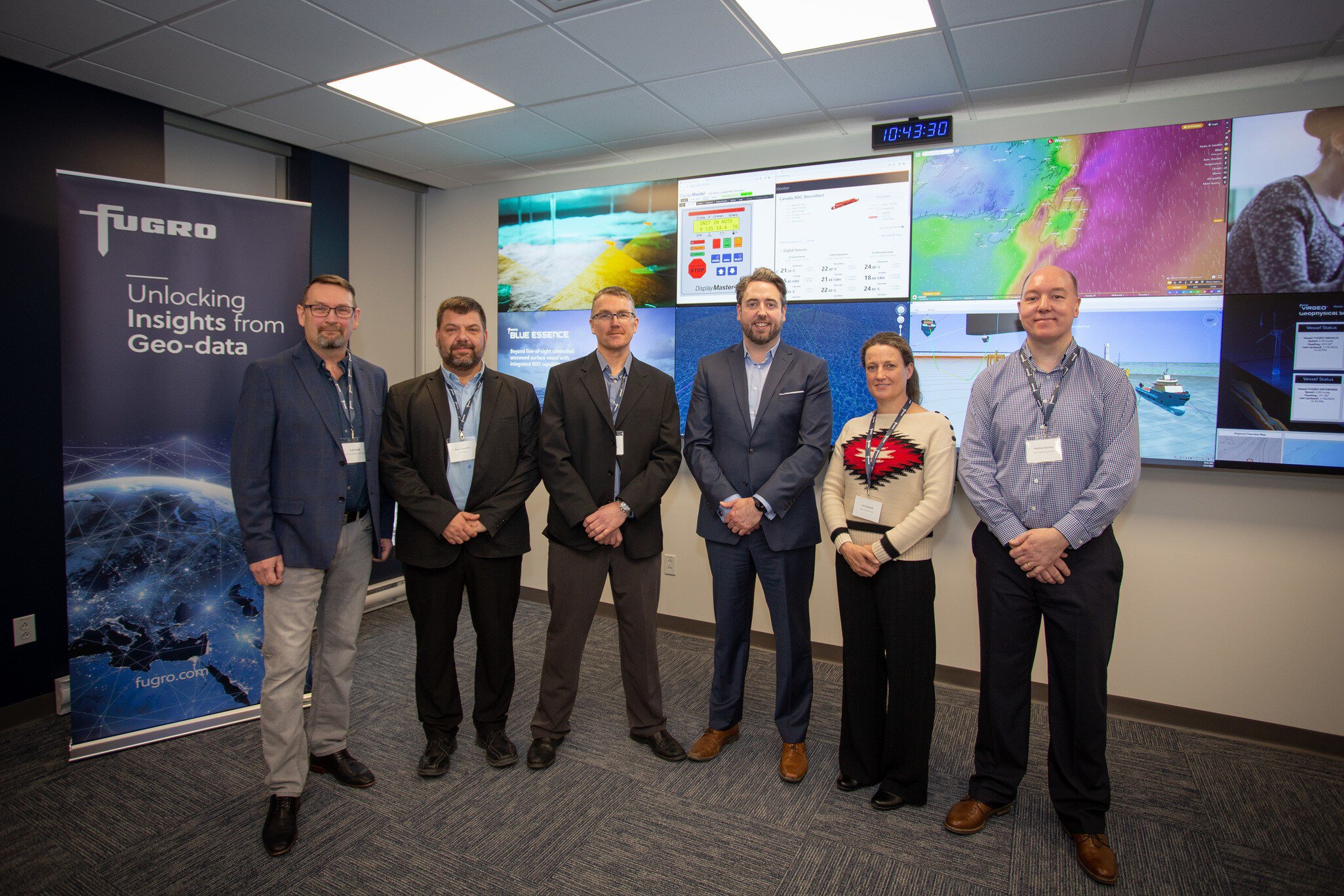 Fugro Launches Remote Operations Centre in St. John’s | Fugro